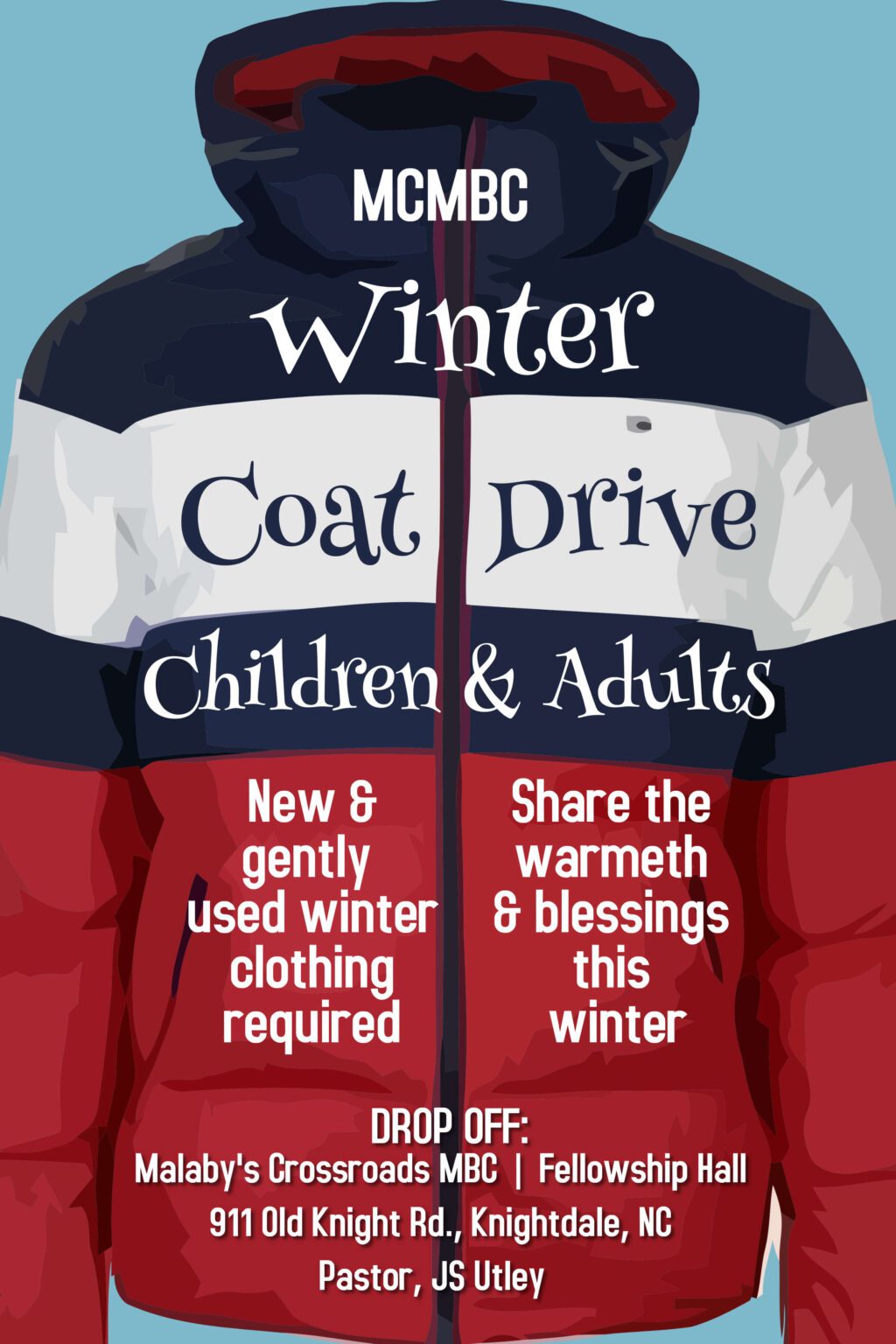 Winter Coat Drive - Malaby's Crossroads